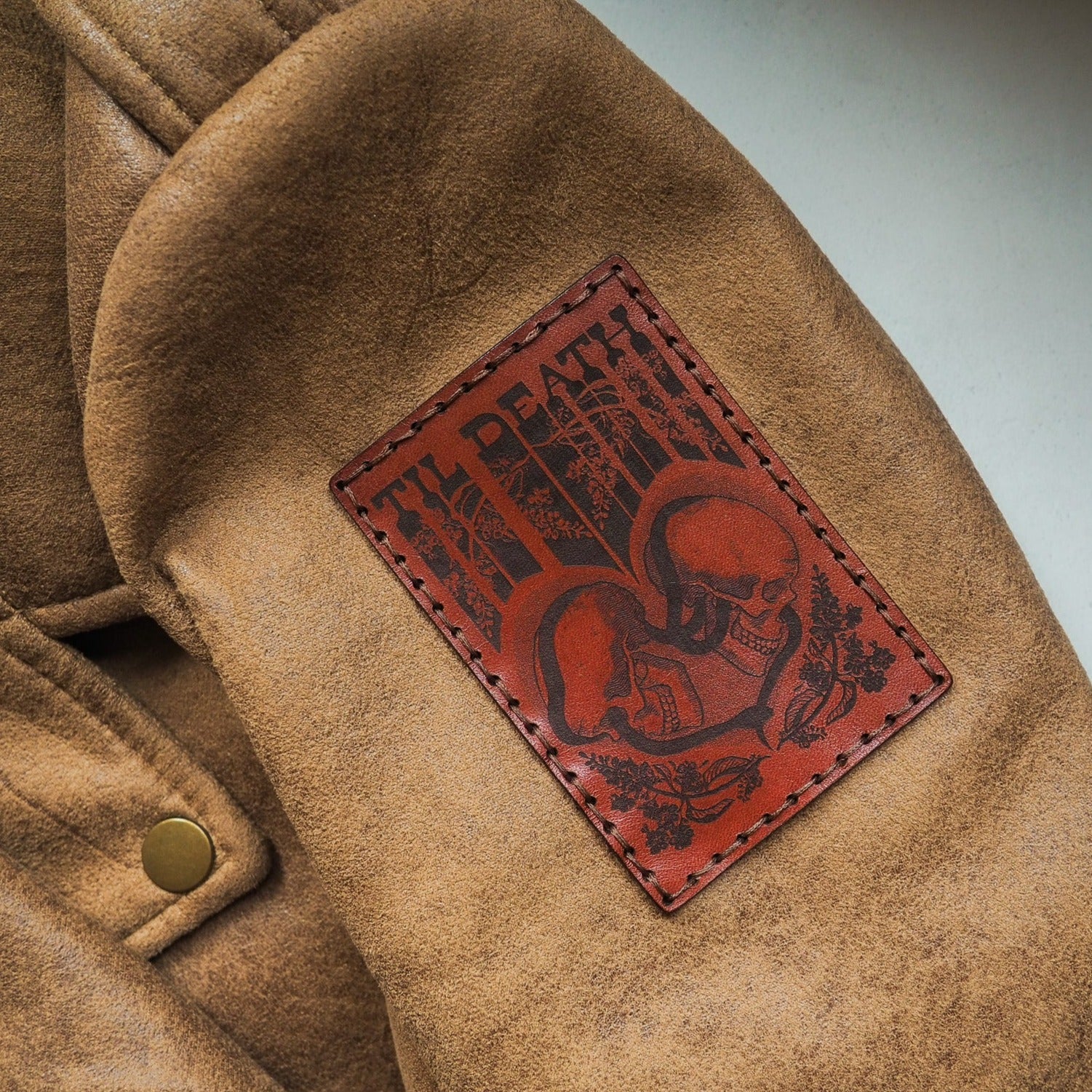 Til Death Leather Patch – HÔRD