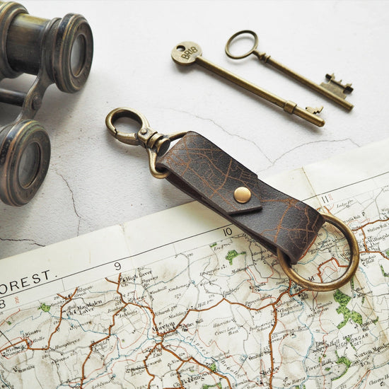 The Custom Road Map Key Fob | Personalised Key Ring – HÔRD